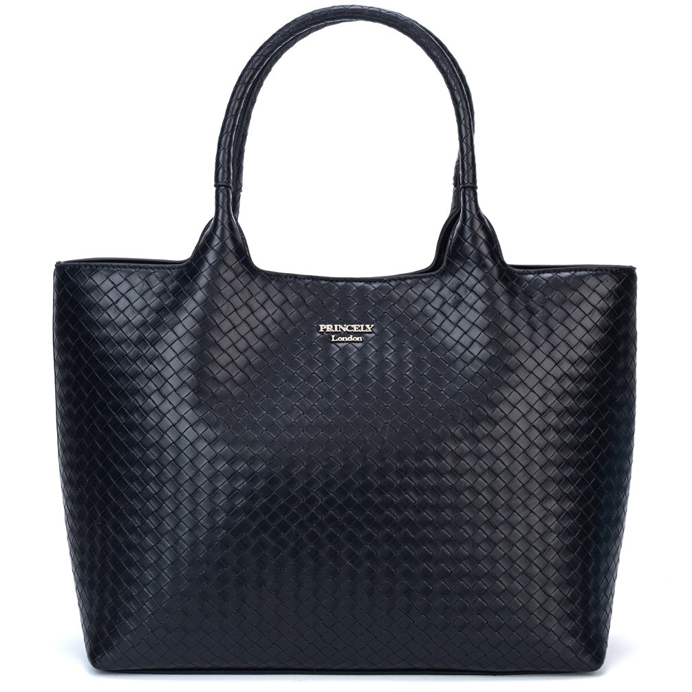 Princely-London Shopper BONNY – Elegant in Schwarz – Princely London